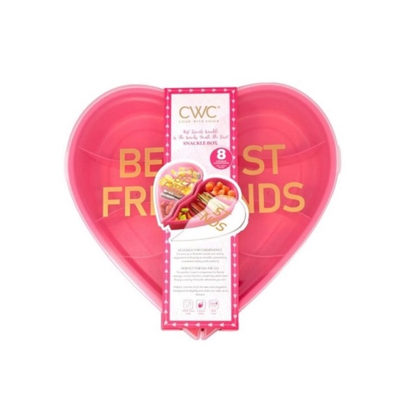 CWC | Kitchen | Cook With Color Valentine Best Friendsheartshaped Snack ...